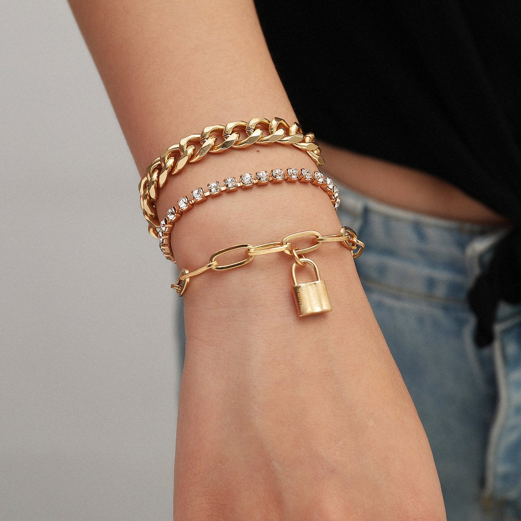 Loveless Lock N' Chain Bracelets – Empty Soda